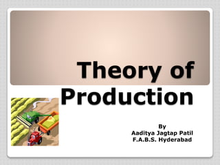 Theory of Production | PPTX