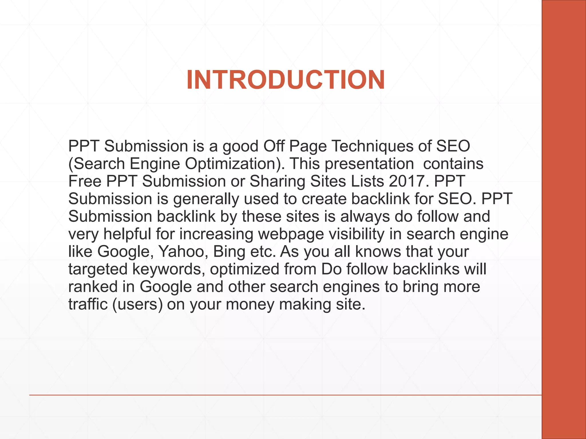 Top 20-ppt-submission-sites-2017-digital-marketing-profs | PPTX