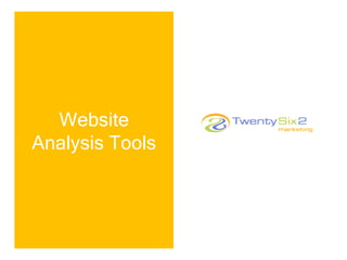 Top 20 Search Engine Marketging Tools | PPT