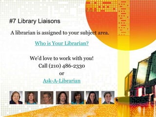 Library Orientation for Faculty | PPT