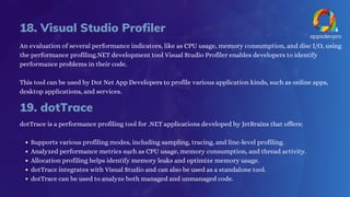 Top 25+ .Net development tools for intelligent business solutions - AppsDevPro | PPT