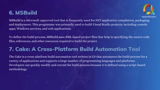 Top 25+ .Net development tools for intelligent business solutions - AppsDevPro | PPT