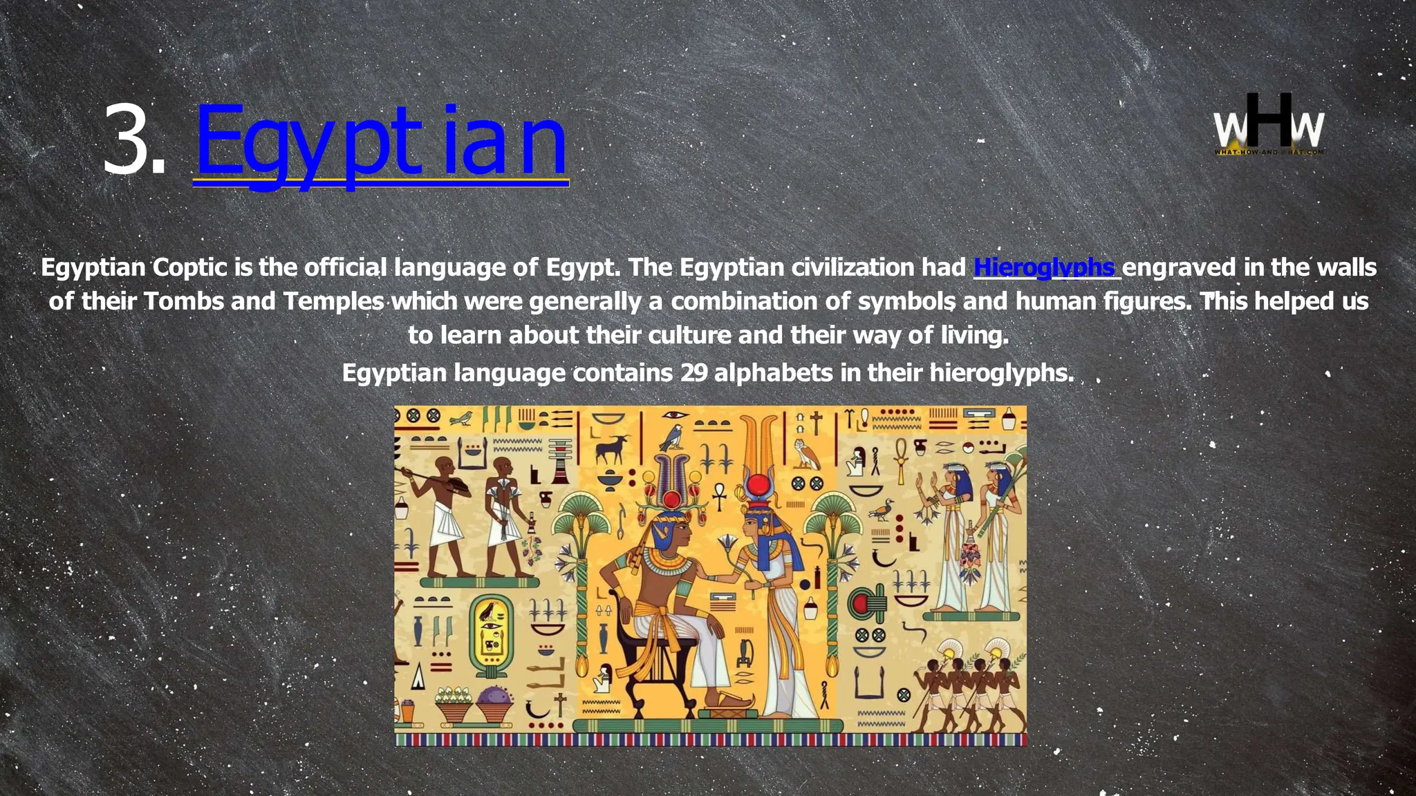 PPT on the Top 5 Oldest languages of the World | PPTX