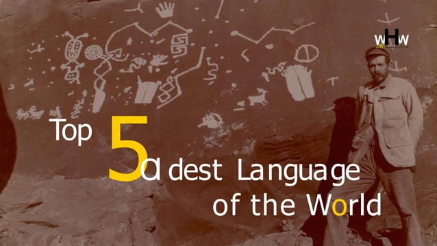 PPT on the Top 5 Oldest languages of the World | PPTX