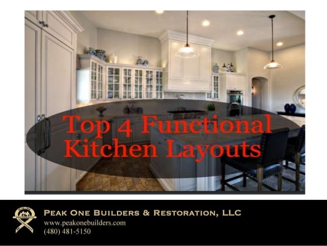 Top 4 Functional Kitchen Layouts