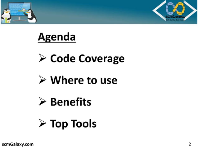 Top 5 Code Coverage Tools in DevOps | PPTX