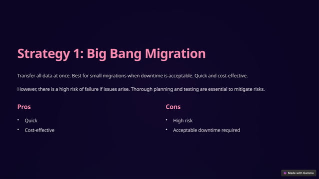 5 Key Data Migration Strategies Used by Experts | PPTX