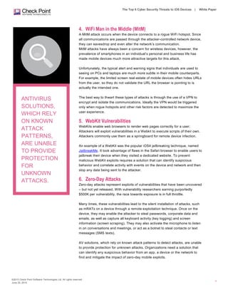Top 6-Security-Threats-on-iOS | PDF