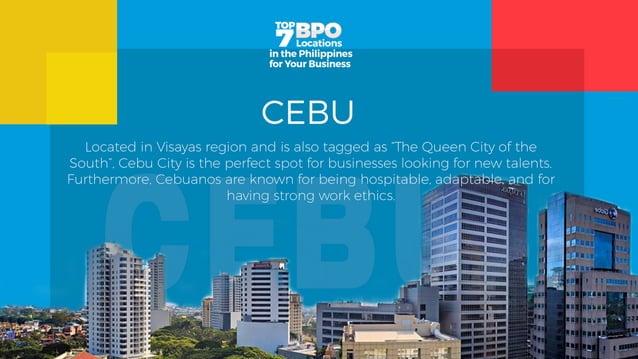 Top 7 BPO Locations in the Philippines for Your Business | PDF ...