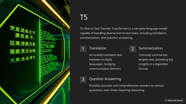 Top 8 Large Language Models and Their Superpowers | PPTX | Artificial ...