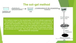TOP-DOWN AND BOTTOM-UP APPROACH IN SYNTHESIS OF NANOPARTICLES.pptx