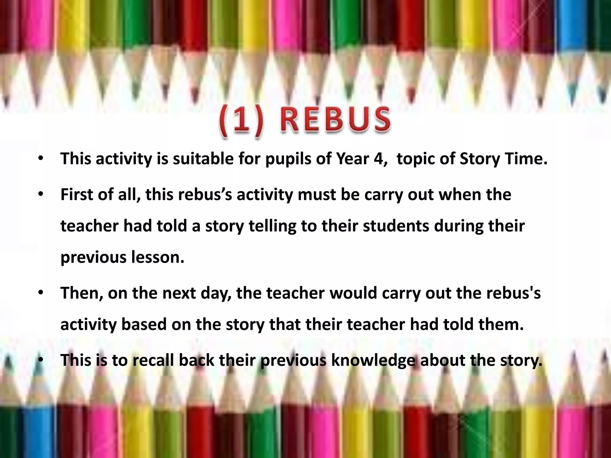 Top down reading activities | PPTX