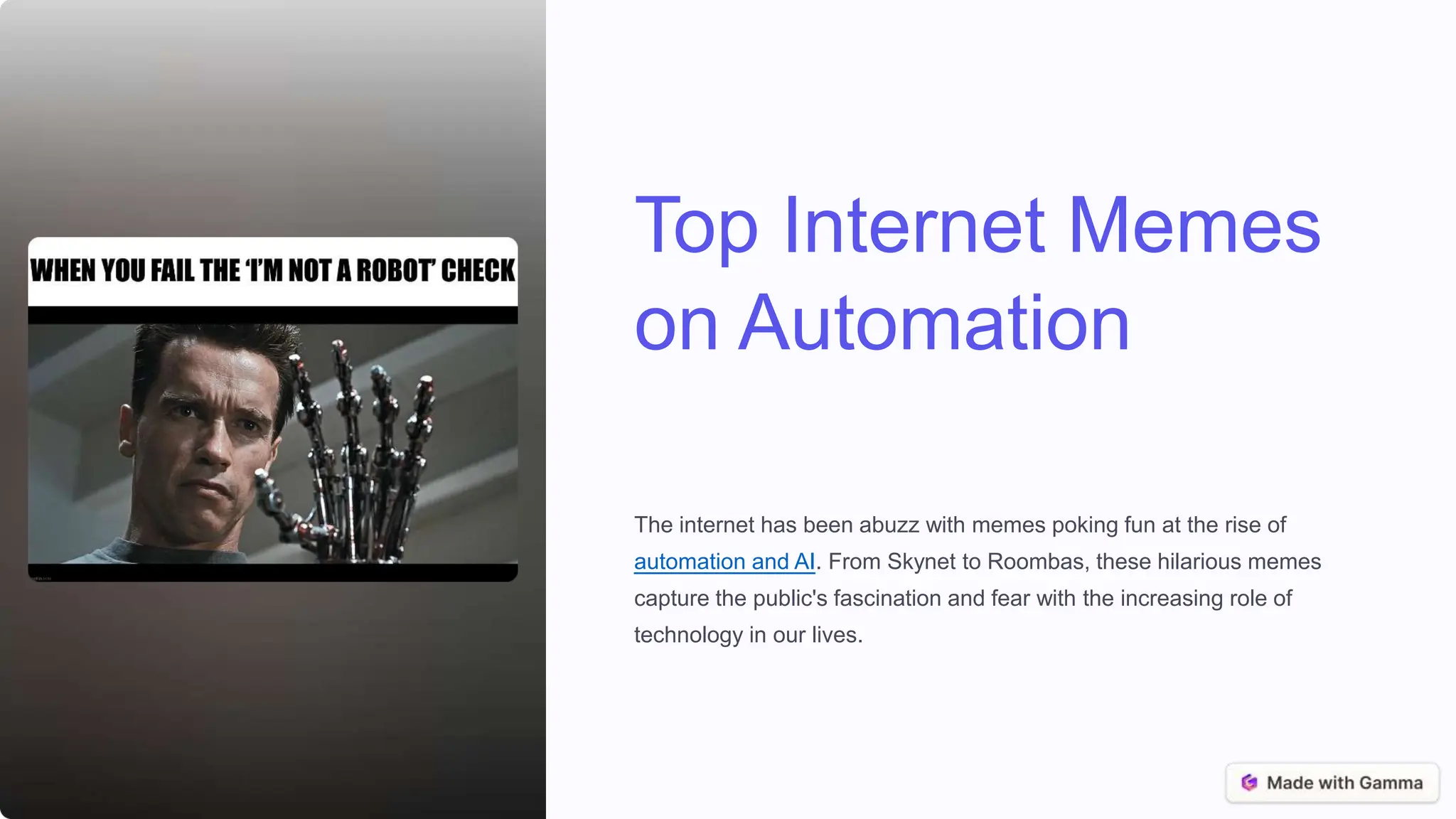 Top Internet Memes On Automation! - TechDogs | PPT