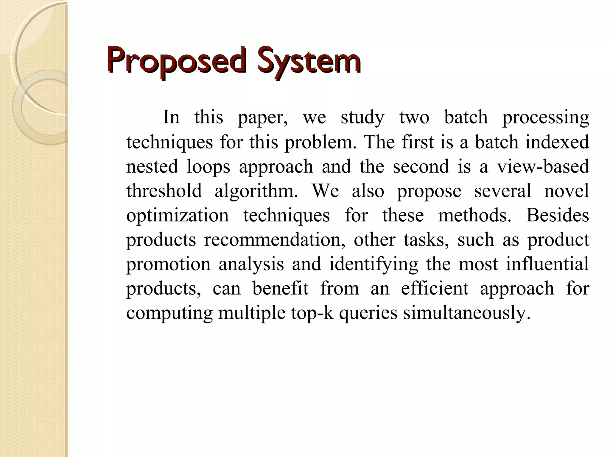 Efficient All Top-k Computation | PPT