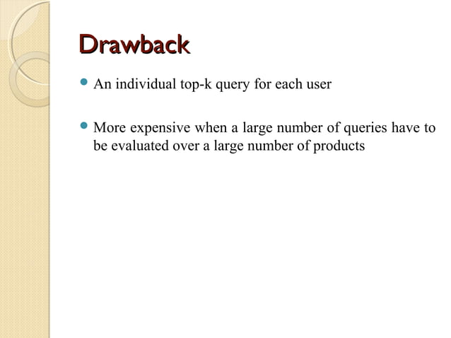 Efficient All Top-k Computation | PPT
