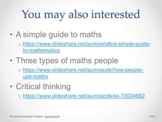 Top mathematics mysteries you must solve yourself now | PPTX