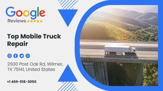 Top Mobile Truck Repair - Forward Diesel Repair | PPT