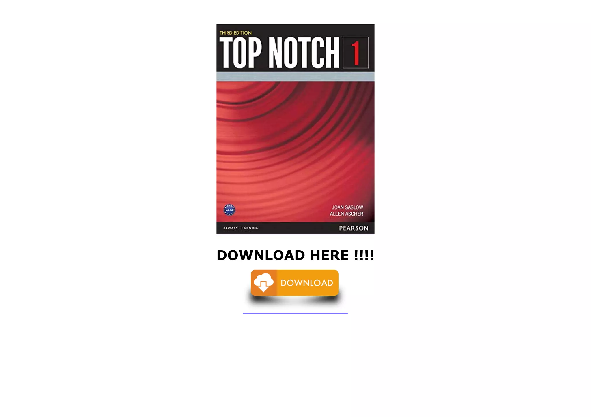 Top Notch 1 | PDF