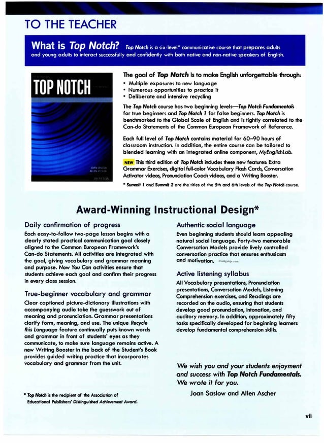 Top notch-fundamentals-a | PDF