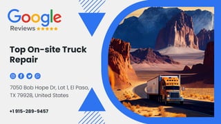 Top On-site Truck Repair - Forward Diesel Repair | PDF