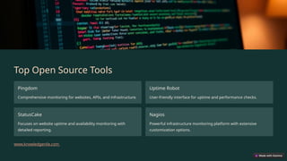 Top Open Source Synthetic Monitoring Tools: Boost Your Digital ...