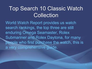 Top search-10-classic-replica watch | PPT