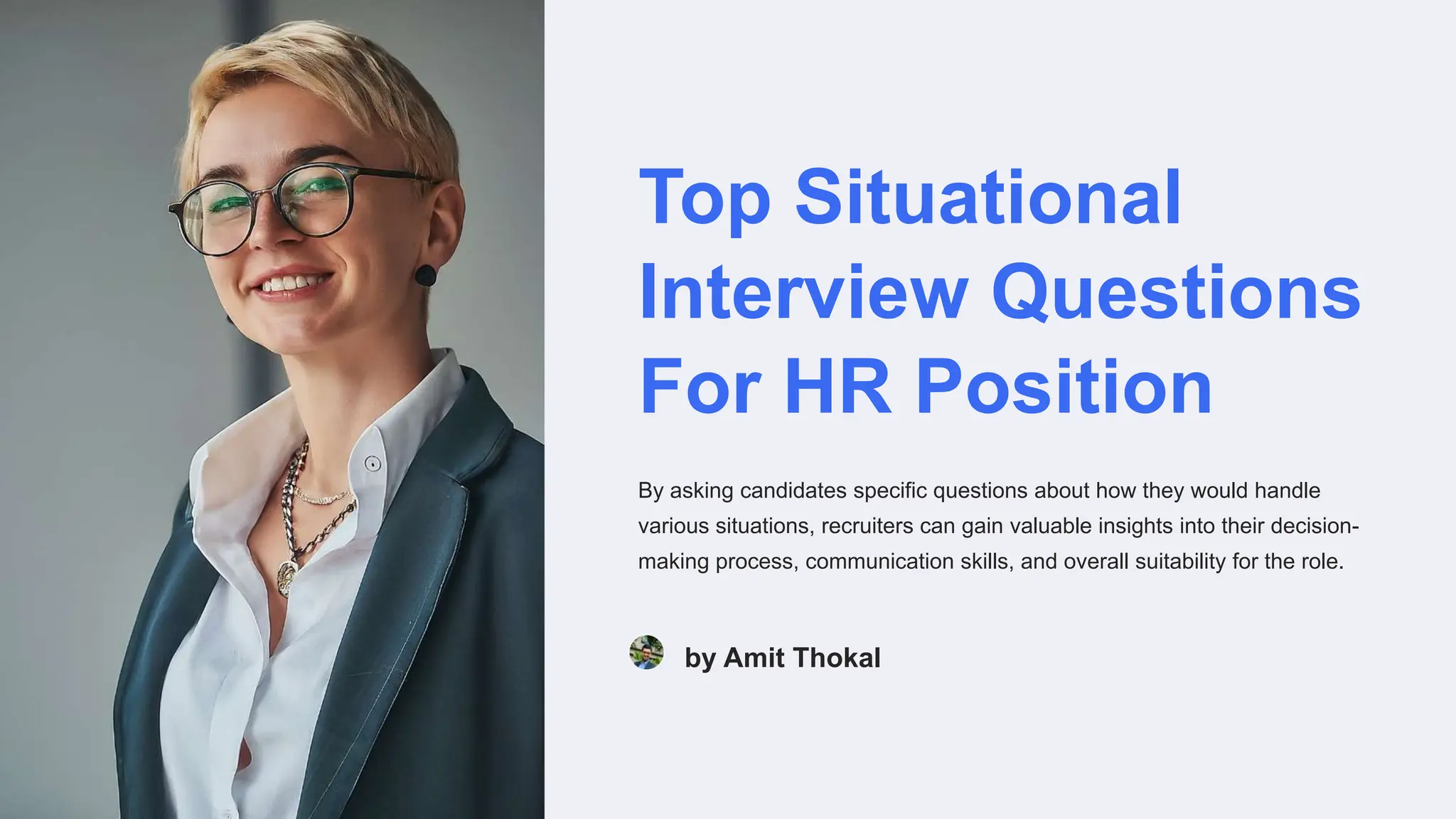 Top Situational Interview Questions For HR Position | PPTX