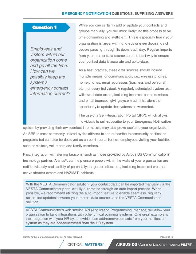 Top 10 Best Practices for Emergency Notification