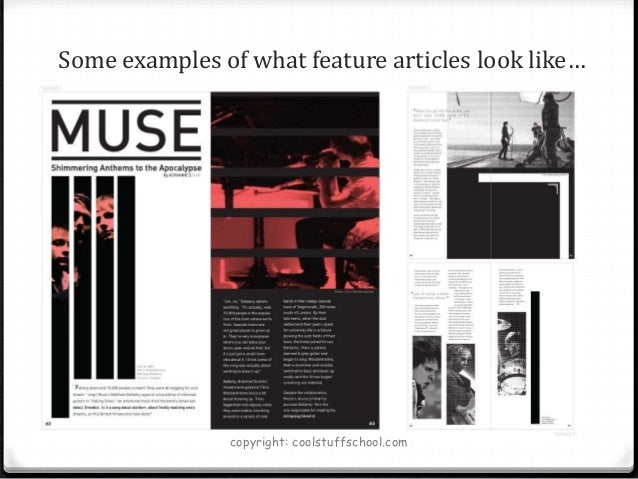 Top tips for "how to" write a Feature Article