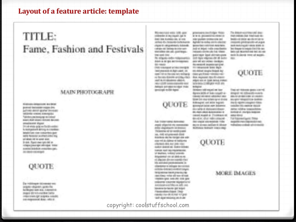 Top Tips For Writing Feature Articles