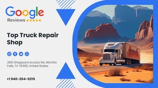 Top Truck Repair Shop - Forward Diesel Repair | PPT
