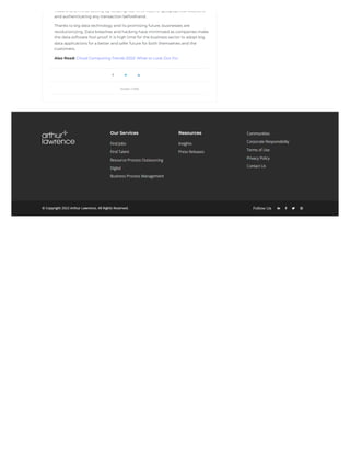 Top 10 Use Cases Of Big Data You Should Know In 2022 | PDF