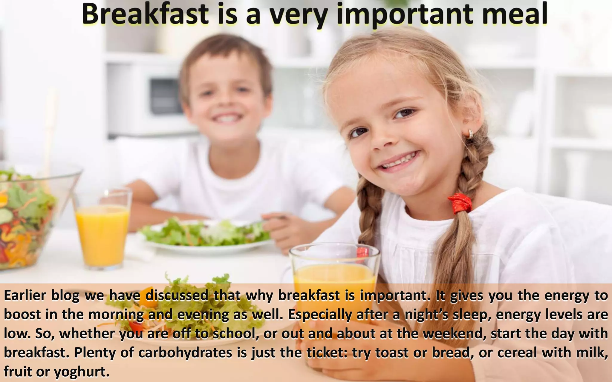 Top 06 healthy tips for kids | PPT