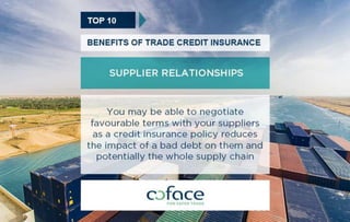 Top 10 Benefits of Trade Credit Insurance | PPTX