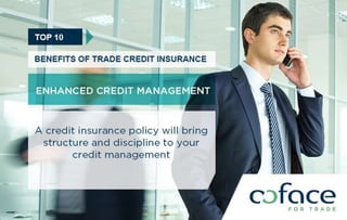 Top 10 Benefits of Trade Credit Insurance | PPTX | Insurance | Personal Finance