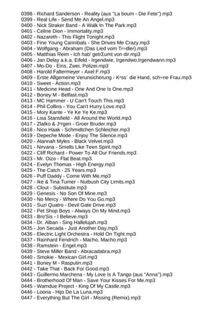 Top 1000 songs of the last 30 years | DOC