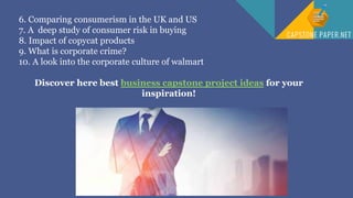 Top 100 Capstone Project Topics | PPTX