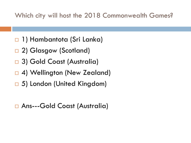 Top 100 general knowledge question answers 2 | PPT