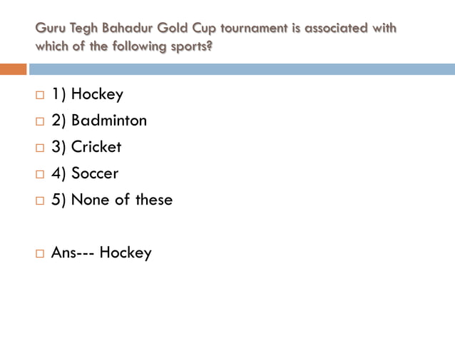 Top 100 general knowledge question answers 2 | PPT