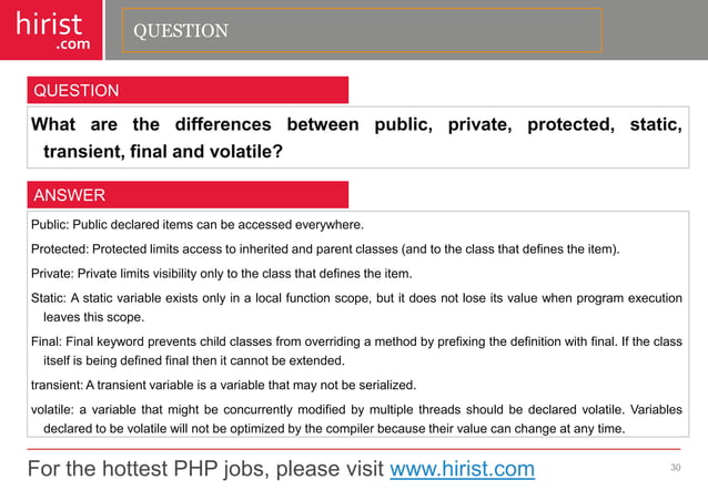 Top 100 PHP Questions and Answers | PDF