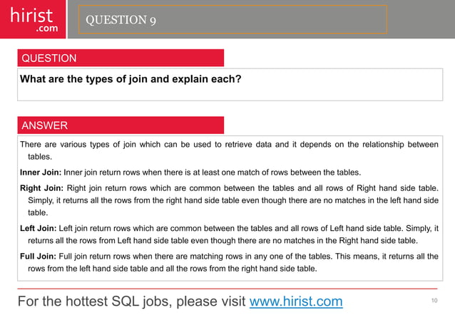 Top 100 SQL Interview Questions and Answers | PDF Top 100 SQL Interview Questions and Answers | PDF