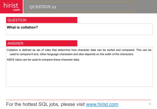 Top 100 SQL Interview Questions and Answers | PPT Top 100 SQL Interview Questions and Answers | PPT