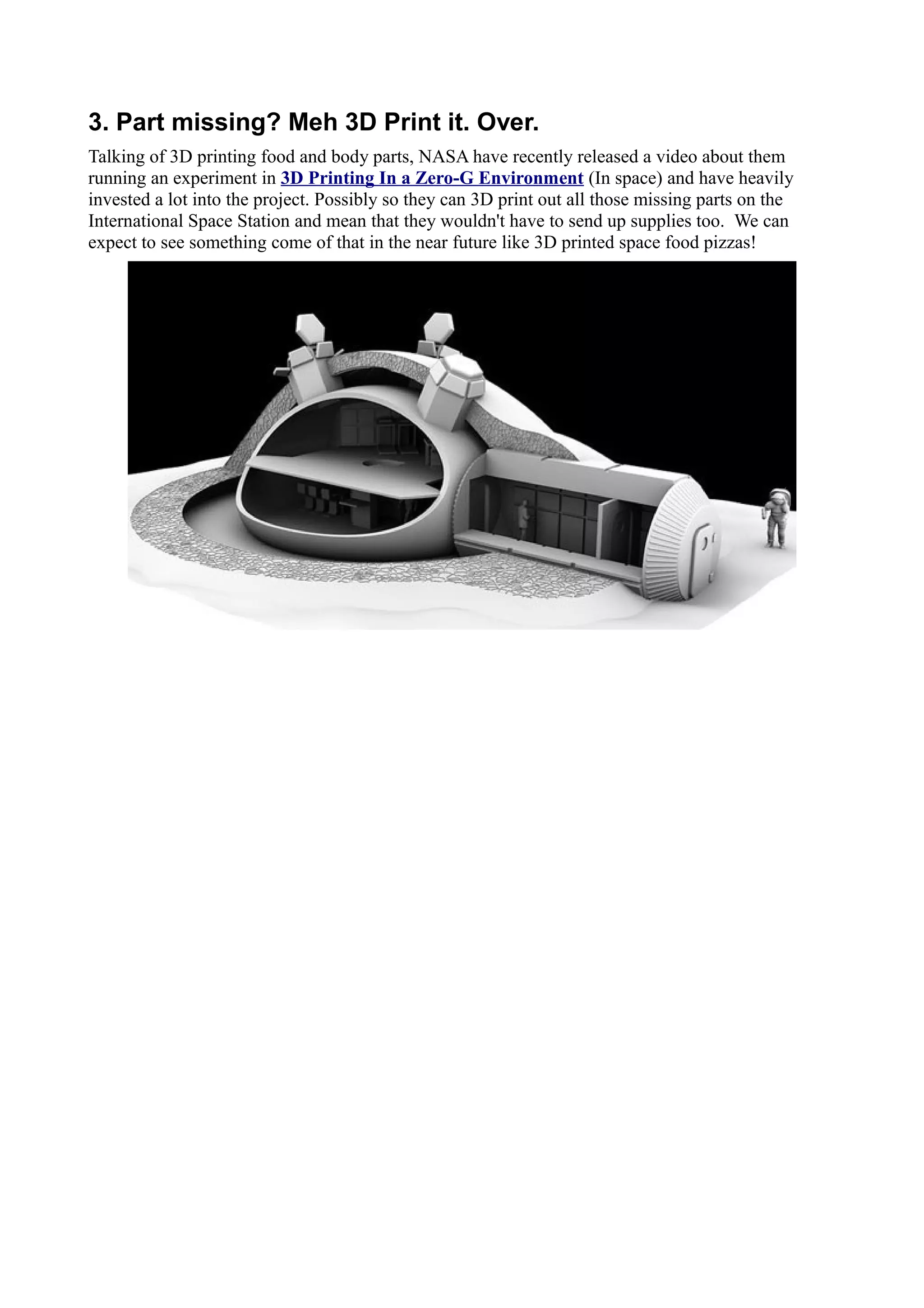 Top 10 3D Printer Facts and 3D Printed Things | PDF