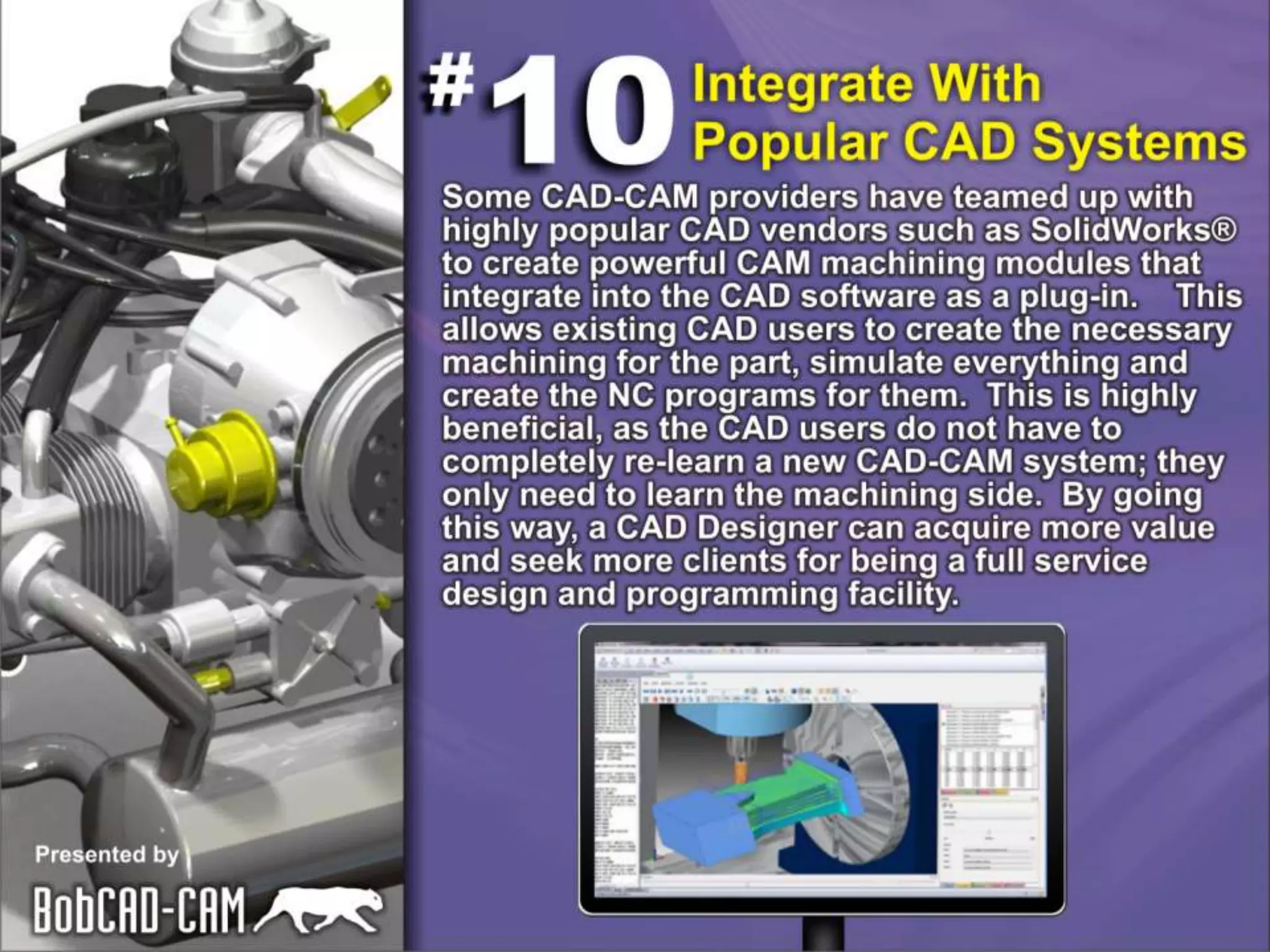 Top 10 Advantages to Using CAD-CAM Software for CNC Machining | PPT