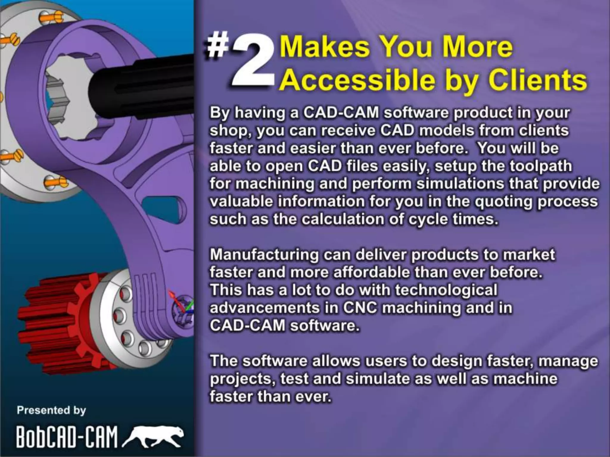 Top 10 Advantages to Using CAD-CAM Software for CNC Machining | PPT