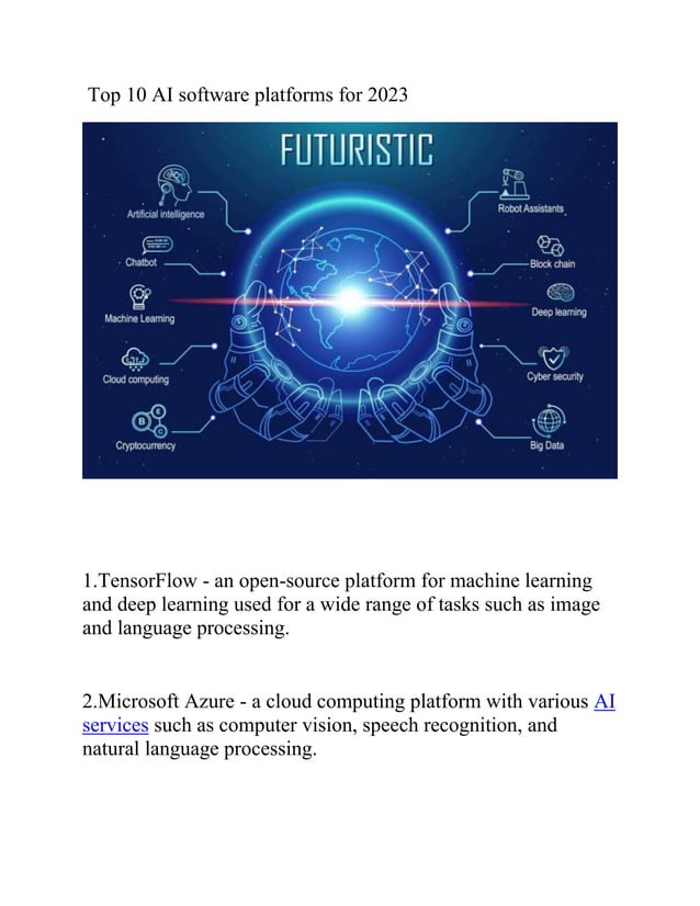 Top 10 AI software platforms for 2023.docx
