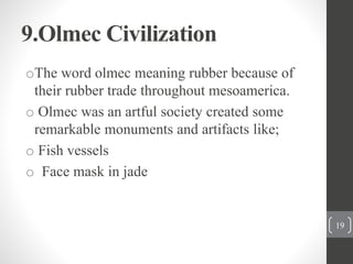 Top 10 ancient civilizations of world | PPTX