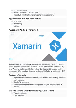 Top 10 Android Frameworks for Modern.pdf