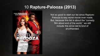 Top 10 apocalyptic comedy movies | PPTX