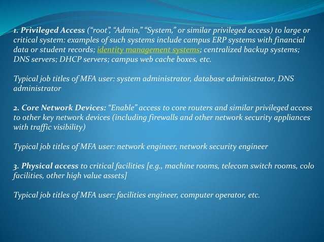 Top 10 applications for multi factor authentication in higher education ...